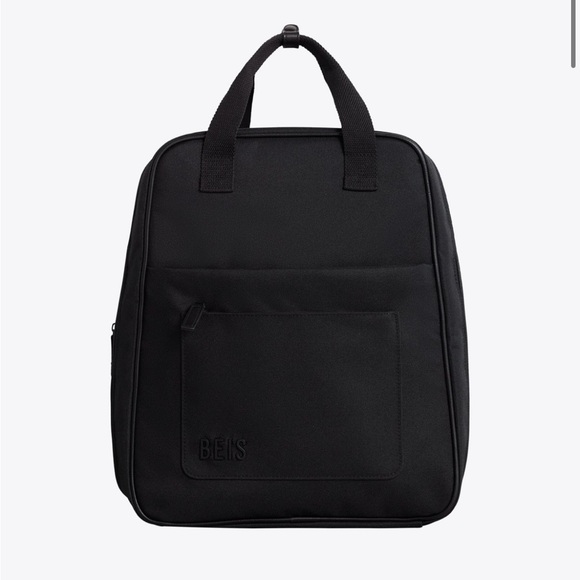 BEIS | Bags | Beis Black Backpack | Poshmark